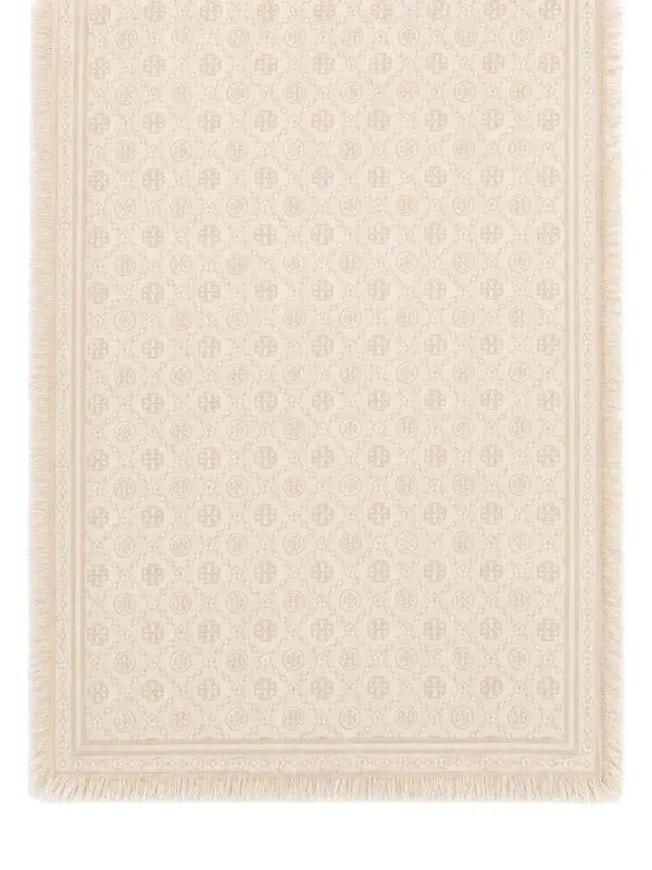 Tory Burch Foulard Lungo Floreale T Monogram