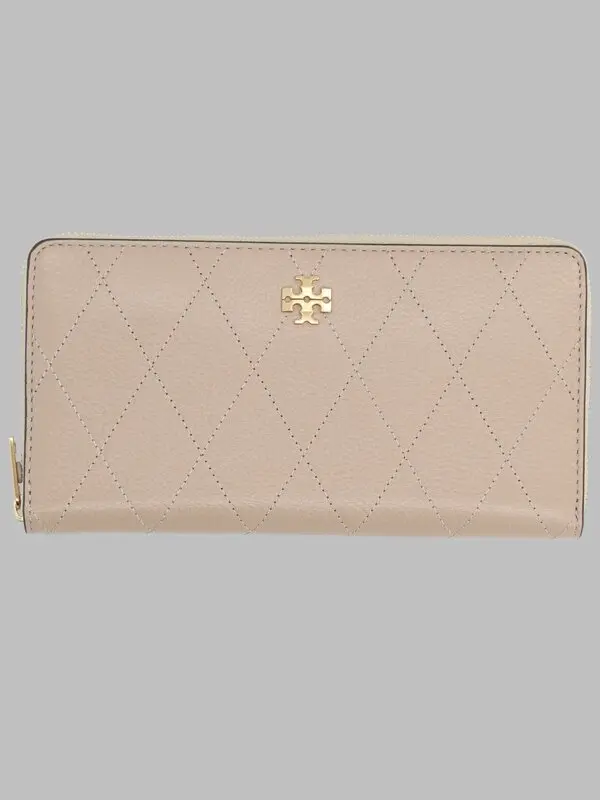 Tory Burch Portafoglio Continental Trapuntato "charlie