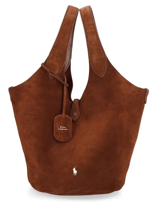 Polo Ralph Lauren Borsa "play" In Suede