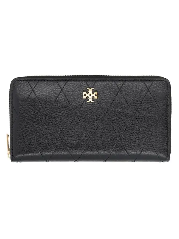 Tory Burch Portafoglio Continental Trapuntato "charlie