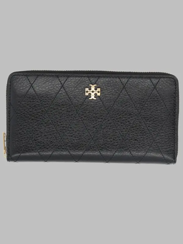 Tory Burch Portafoglio Continental Trapuntato "charlie