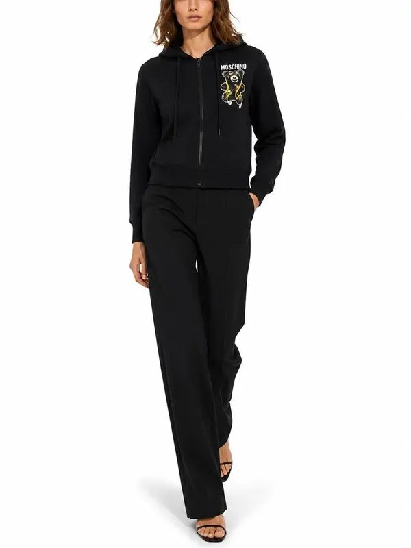 Moschino Teddy Bear Zip-up Hoodie
