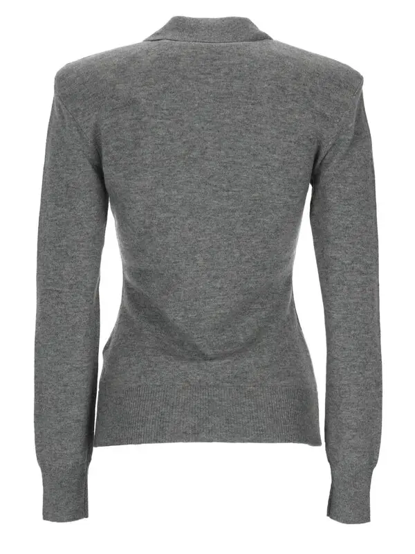 ROTATE BY BIRGER CHRISTENSEN Polo In Merino Wool And Cashmere