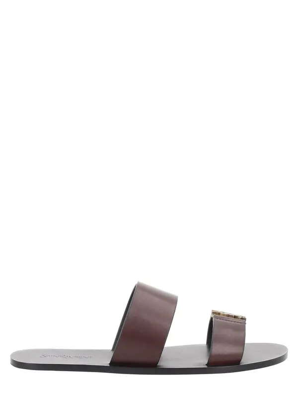Saint Laurent Sandalo "babylone - Black
