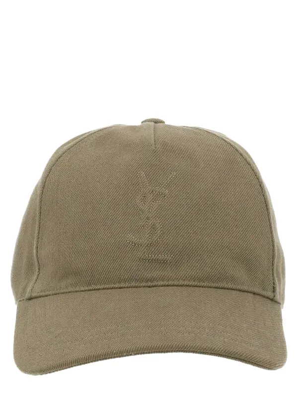 Saint Laurent Cappello Da Baseball Cassandre - Brown