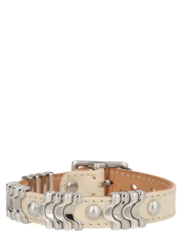 Our Legacy Wave Leather Bracelet