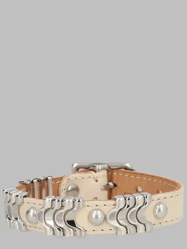 Our Legacy Wave Leather Bracelet