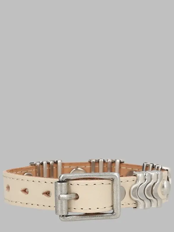 Our Legacy Wave Leather Bracelet