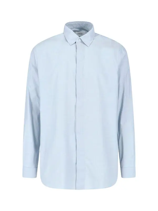 LARDINI Long Sleeve Button-up Shirt