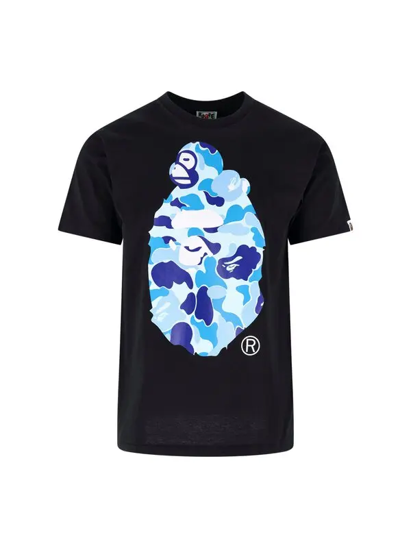 A BATHING APE 100% Cotton T-shirt For
