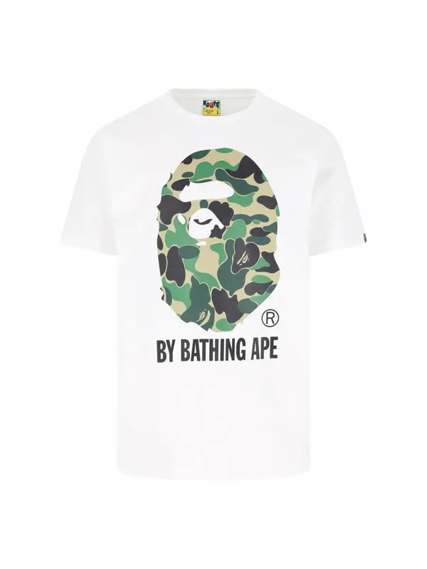 A BATHING APE Iconic Ape Graphic 100% Cotton T-shirt - White
