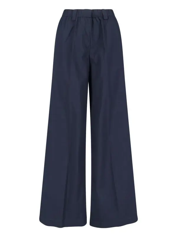 Aspesi Cotton-blend Trousers With Stretch