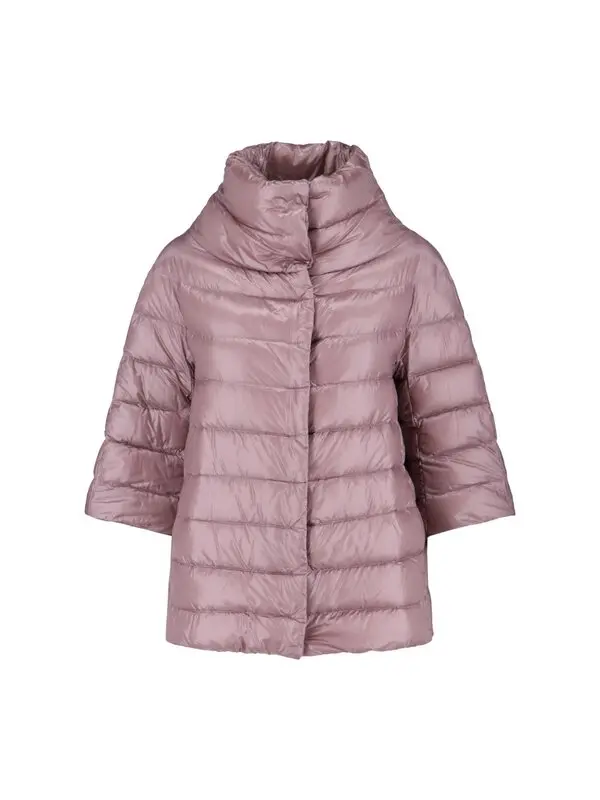 Herno Quilted Puffer Coat - Violet