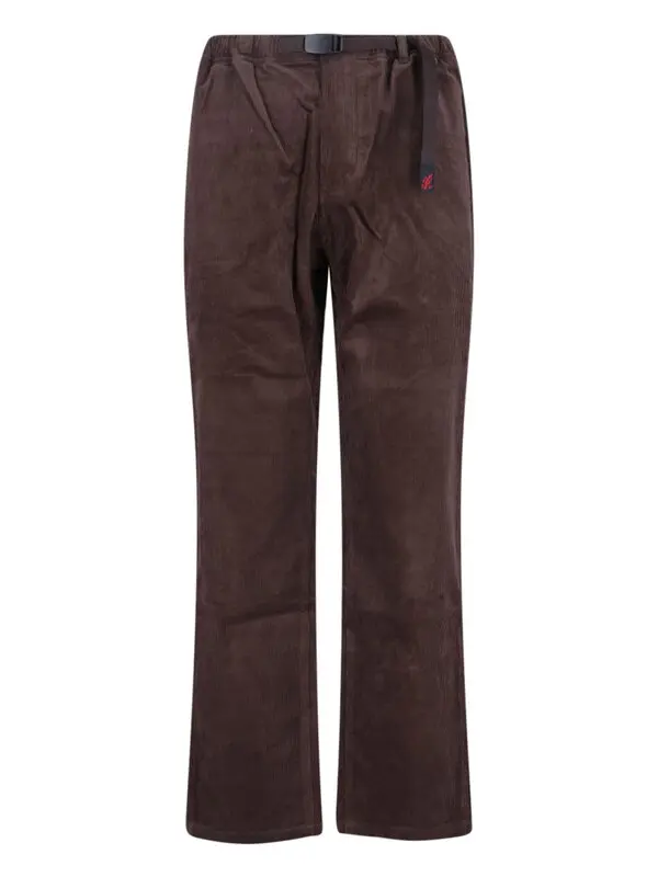 Gramicci 100% Cotton Twill Trousers - Brown