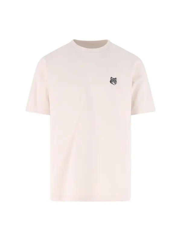 Maison Kitsuné 100% Cotton T-shirt - Beige