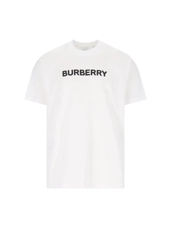 Burberry Logo Graphic T-shirt - White