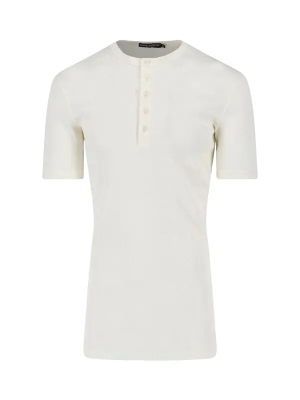 Dolce & Gabbana Lightweight 100% Cotton T-shirt