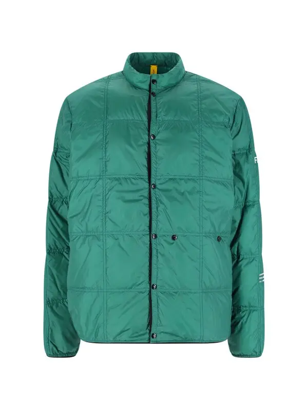Moncler Quilted Technical Jacket - Green