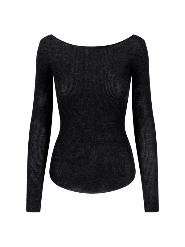 Isabel Marant Étoile Cashmere-silk V-neck Sweater - Black