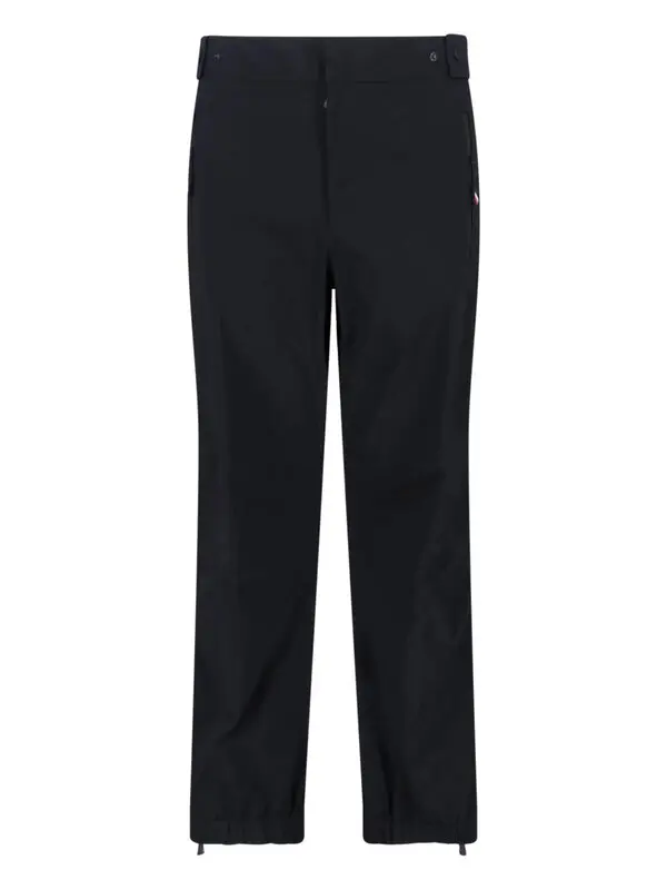 Moncler Technical Polyamide Trousers - Black