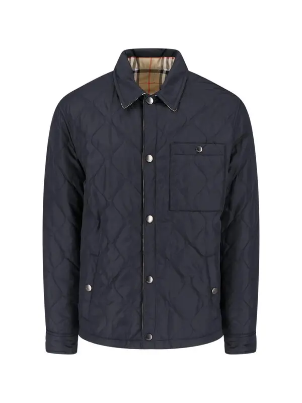 Burberry Polyamide Jacket With Clean, Modern Finish