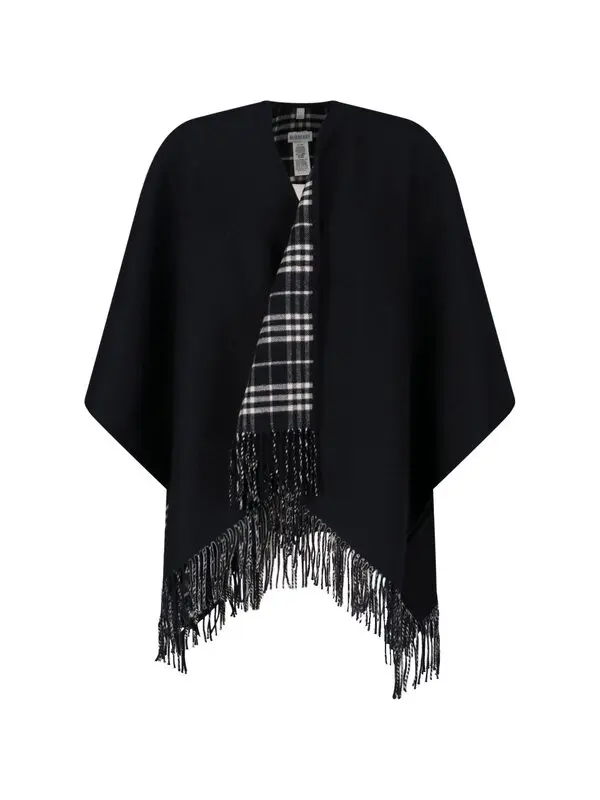 Burberry 100% Wool Scarf - Black