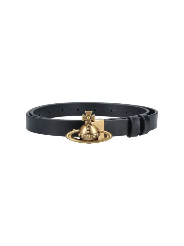 VIVIENNE WESTWOOD 100% Cow Leather Belt