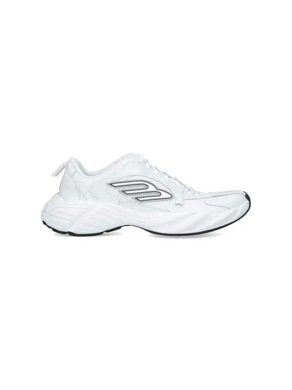 Balenciaga Leather Sneakers - White