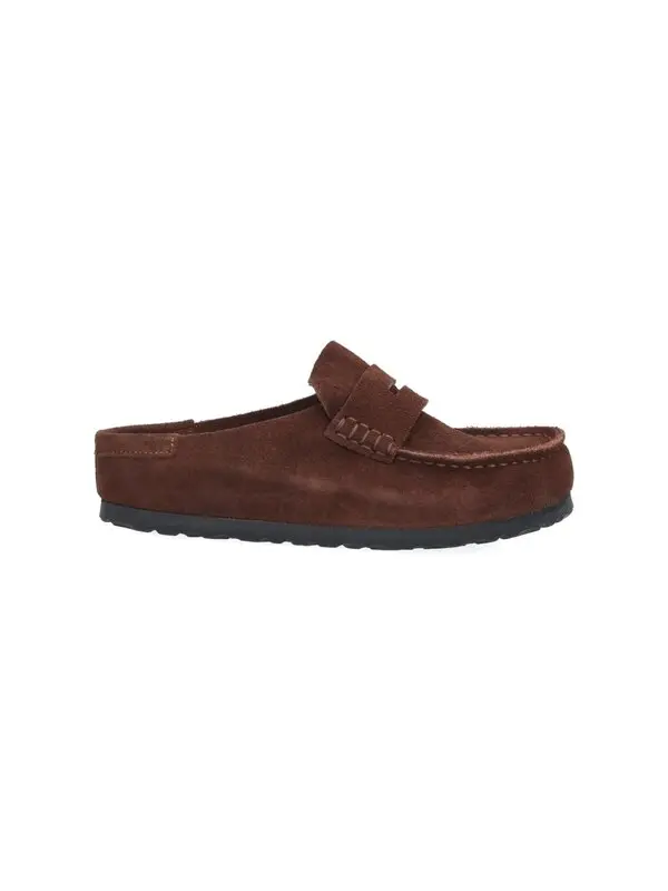BIRKENSTOCK 100% Leather Footbed Mary Jane Sandals