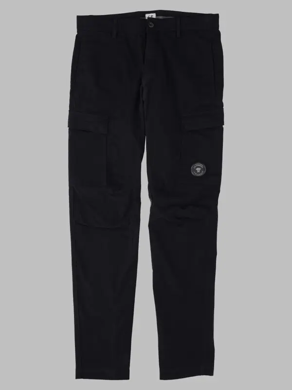 C.P. COMPANY Lens Detail Cargo Pants - Blue