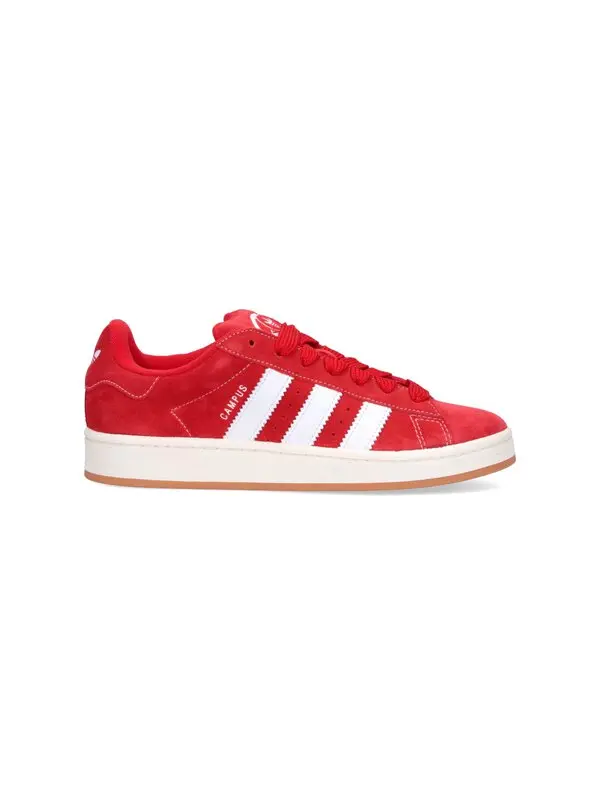 Adidas Suede Sneakers - Red