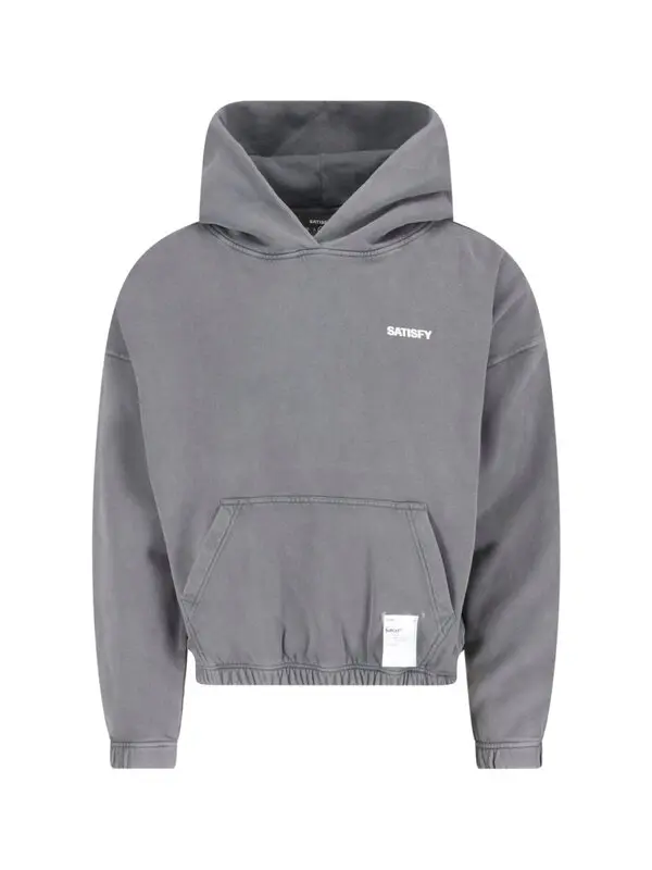 Satisfy Washed Pullover Hoodie With Vintage Finish