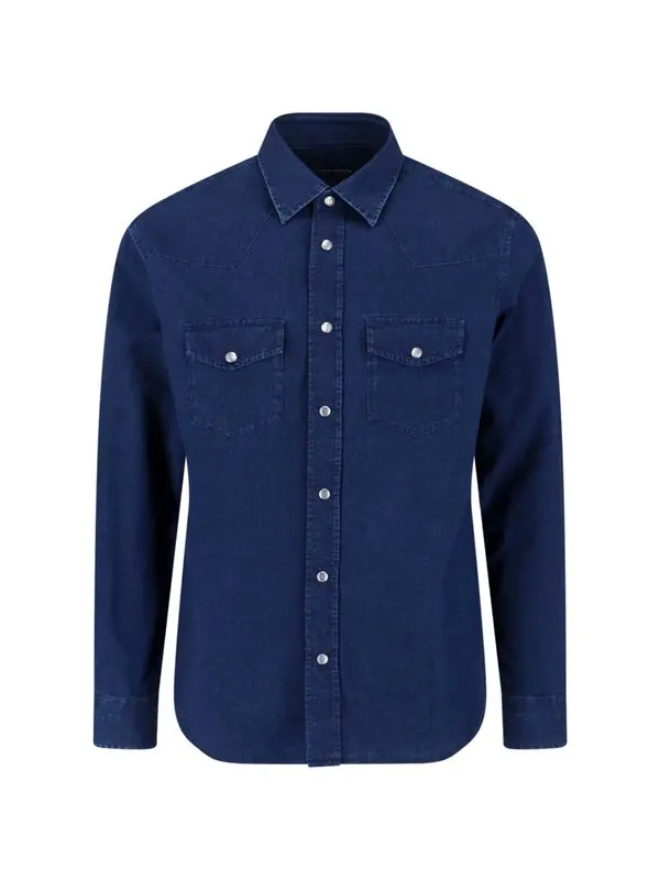 TOM FORD 100% Cotton Button-down Shirt