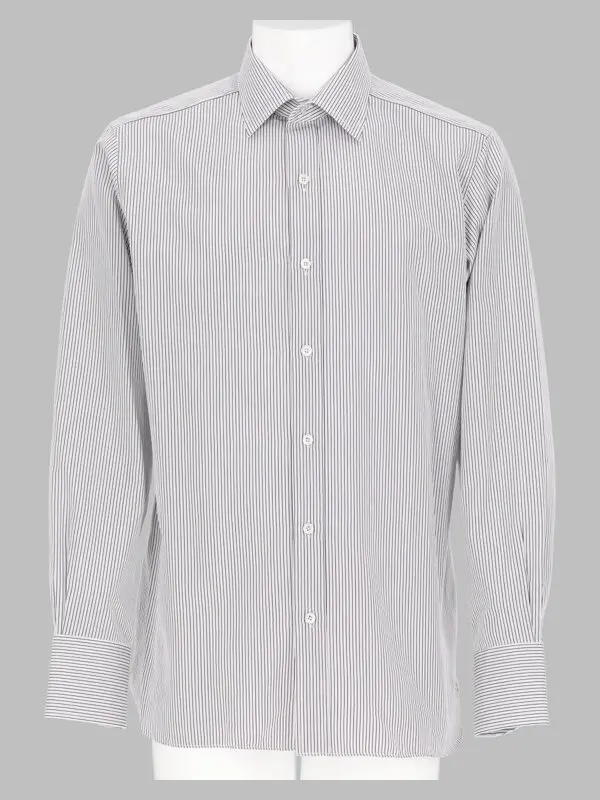 TOM FORD Denim Western Shirt - White