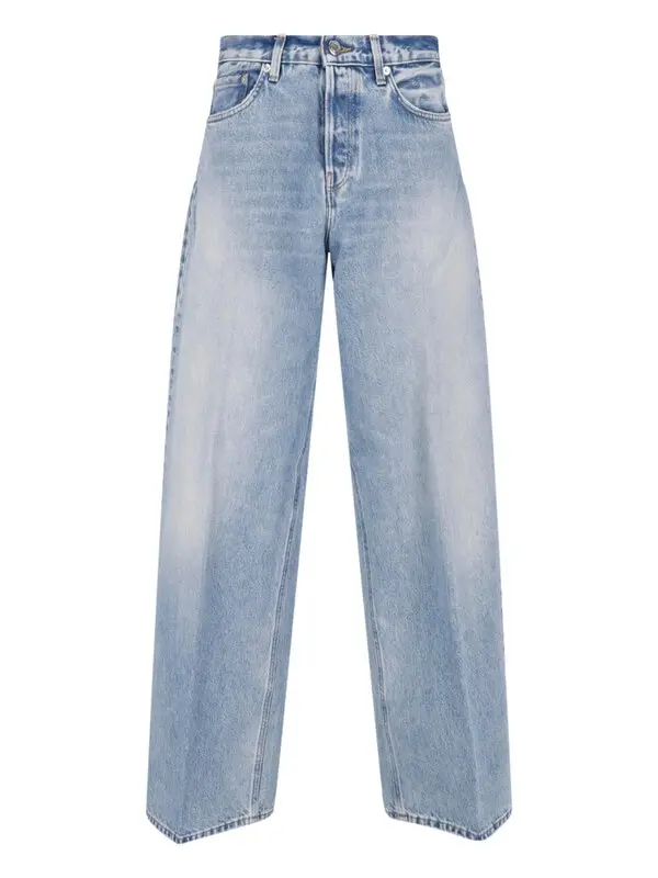HAIKURE 100% Cotton Denim Jeans - Blue