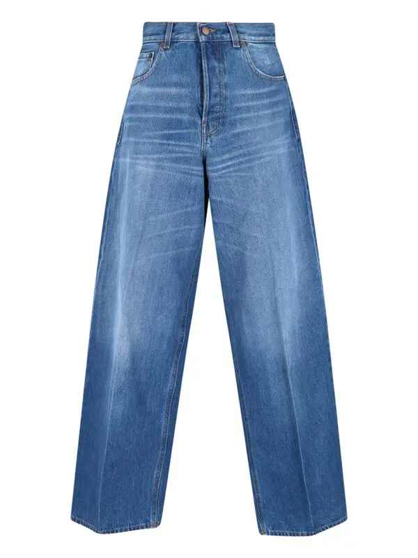 HAIKURE 100% Cotton Denim Jeans - Blue