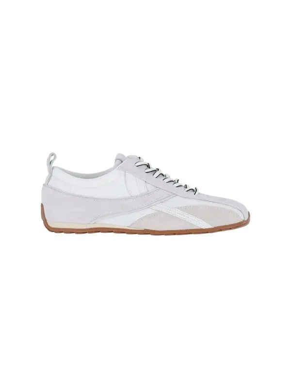 ALOHAS Fashion-forward Round Toe Sneakers - White