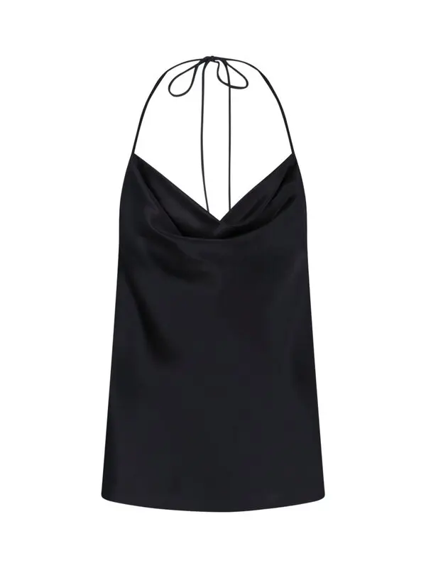 Valentino Garavani 100% Silk Satin Top For