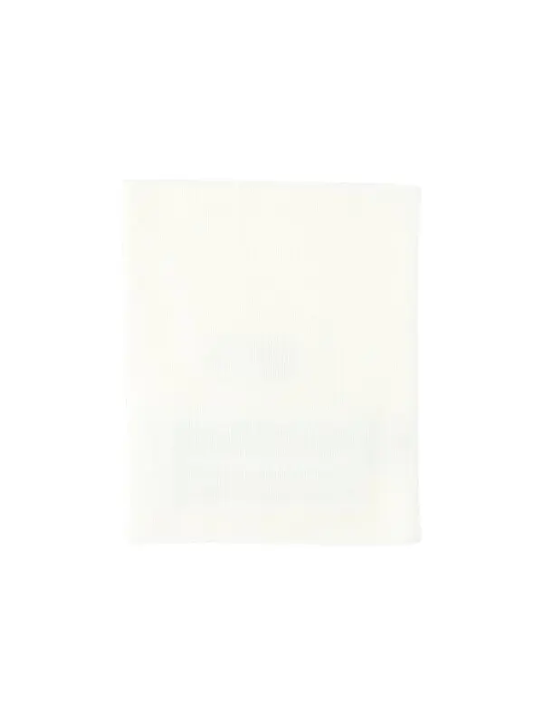 MAISON MARGIELA Lightweight Wool Scarf For - White