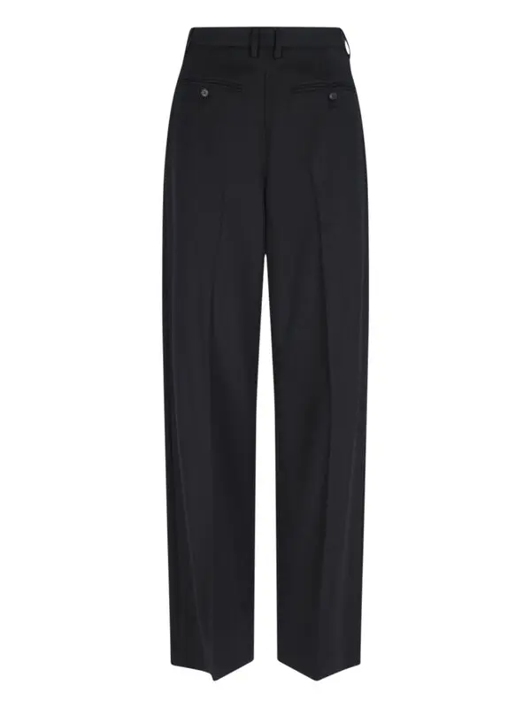 MAISON MARGIELA Sculpted Wool-blend Trousers With Elastane And Lined Pockets
