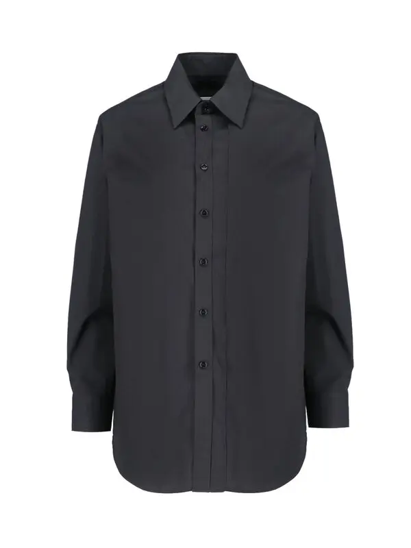 MAISON MARGIELA Cotton Viscose Shirt - Black