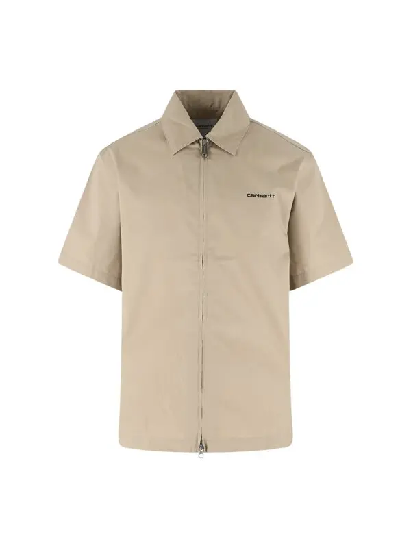 Carhartt Work In Progress Workwear-inspired Short-sleeve Shirt For