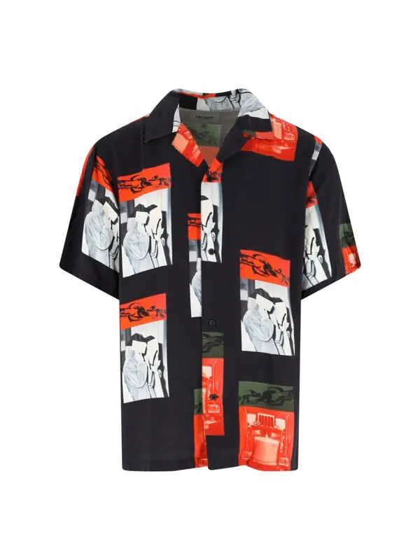 Carhartt Work In Progress Printed Camp Shirt - Multicolour