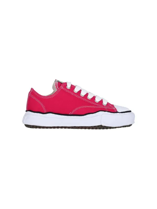 Mihara Yasuhiro Low-top Canvas Platform Sneakers