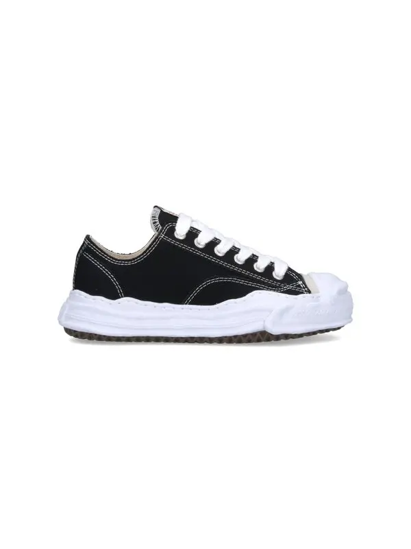 Mihara Yasuhiro Lace-up Sneakers - Black