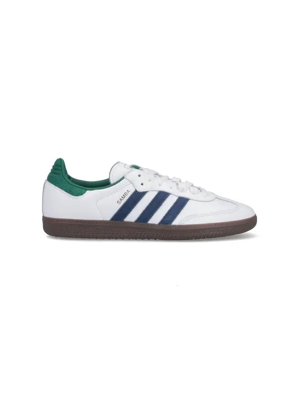 Adidas Leather Low-top Sneakers - White