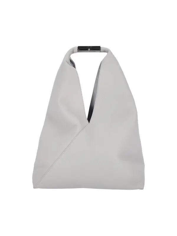 MAISON MARGIELA Bovine Leather Shoulder Bag With Metallic Hardware