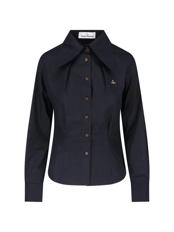 VIVIENNE WESTWOOD Cotton Button-front Shirt - Black