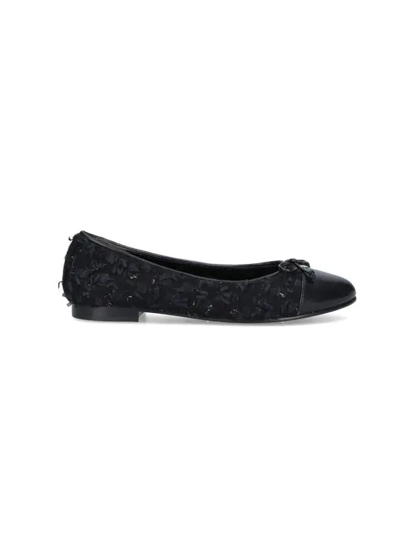 Tory Burch Lace Detailed Ballerinas - Blue