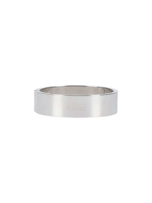 MAISON MARGIELA Wide Cuff Bracelet - Silver
